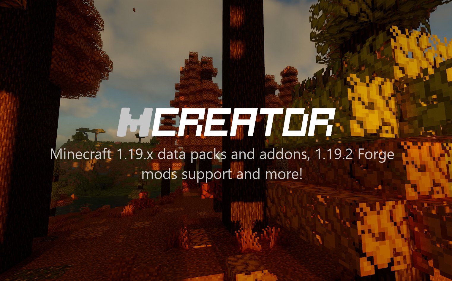 Pylo on Twitter: "#MCreator 2022.3 release is here. This update adds full support for #Minecraft ...