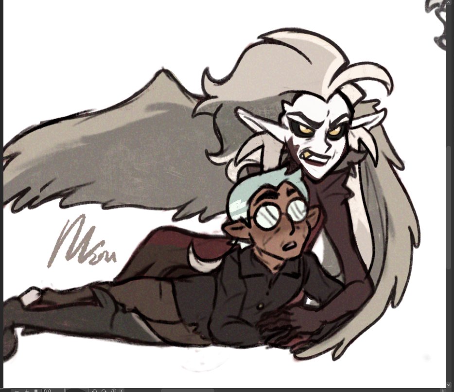 sweetmaria56 💖💜💙 on Twitter: "My take on future Eda ^^ #TheOwlHouseS3 #TheOwlHouse"