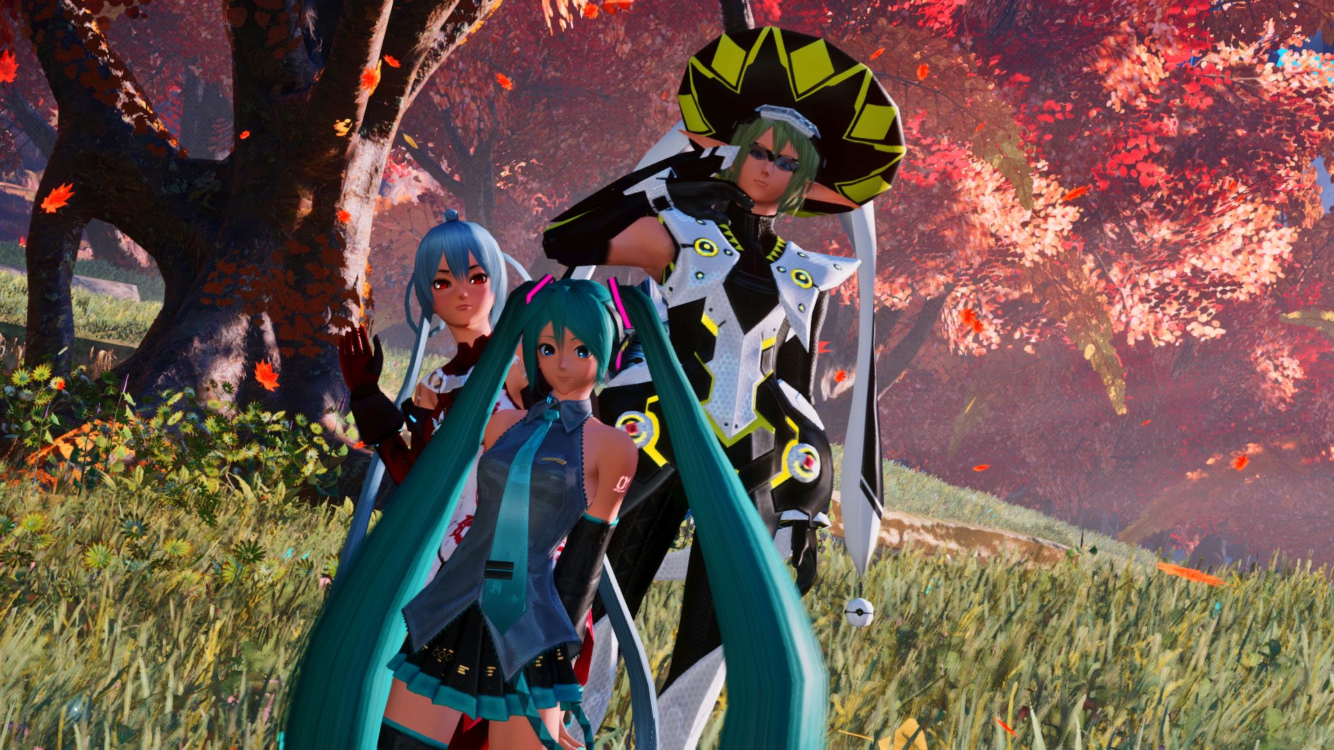 Hatsune Miku on Twitter: "A few random shots with @DauraPso2 and @Matoi_ship1_NA from yesterday ...