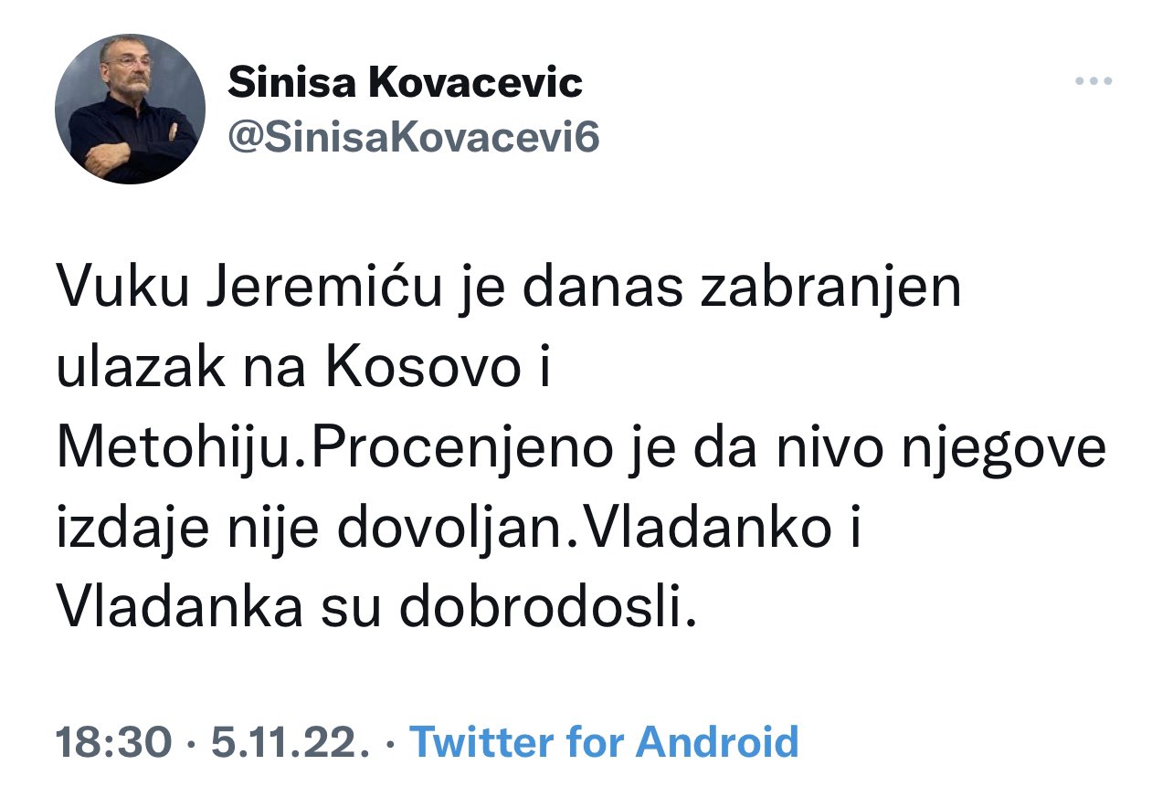СНС СРБИЈА On Twitter Слика говори више од хиљаду речи Владанка