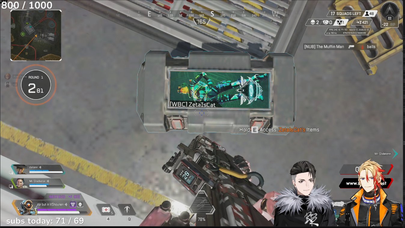 @MikeMorris239/Apex Legends / Twitter