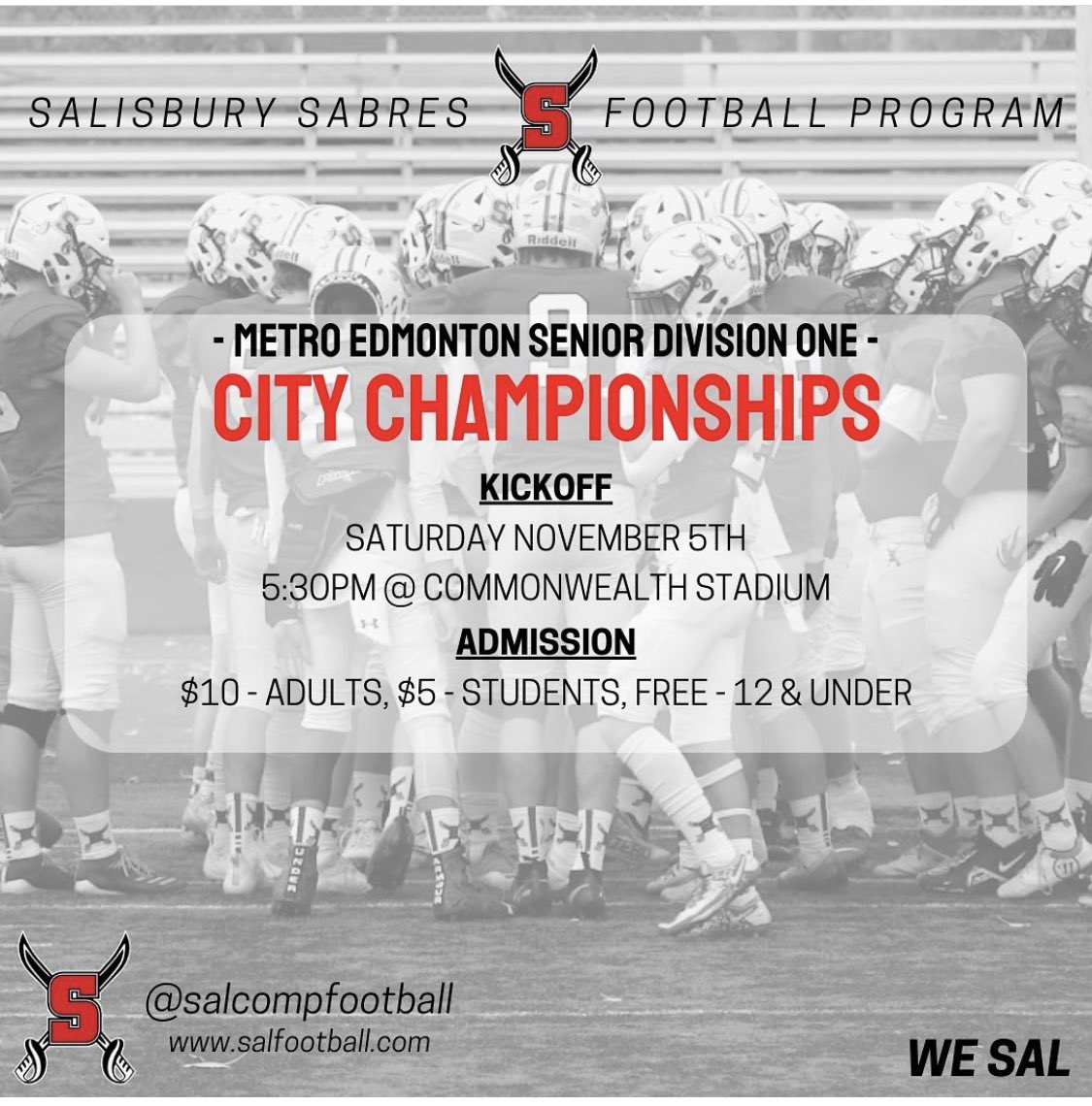 SALISBURY SABRES FOOTBALL