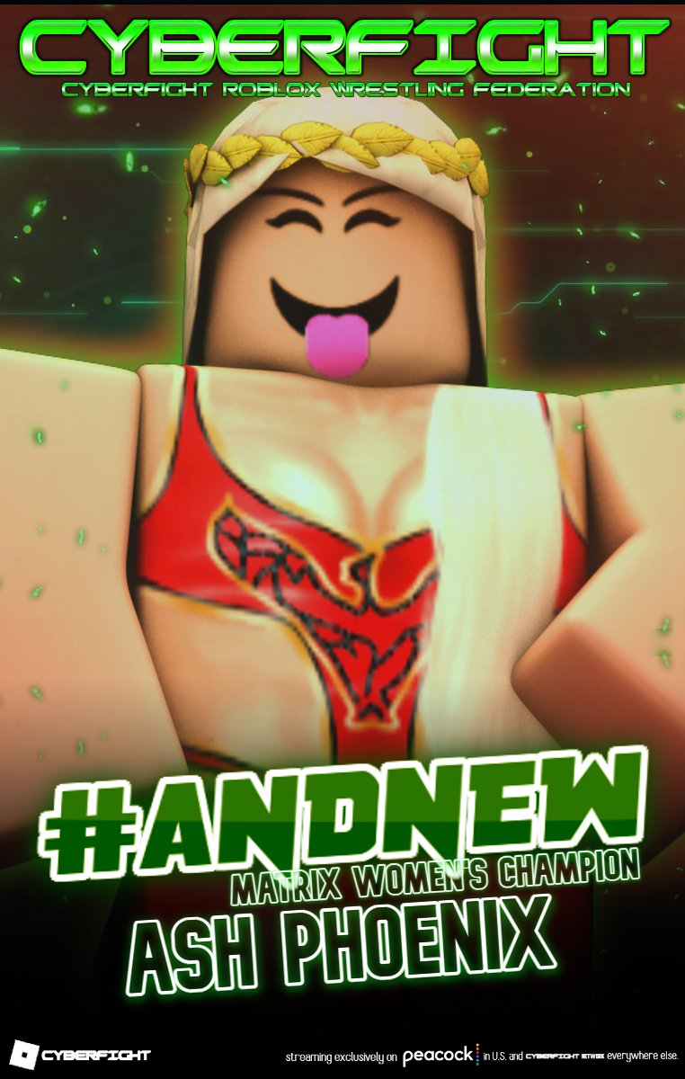 CYBERFIGHT : ROBLOX Wrestling Federation on Twitter: "CONGRATULATIONS TO @_ItsAshleyy3 for ...