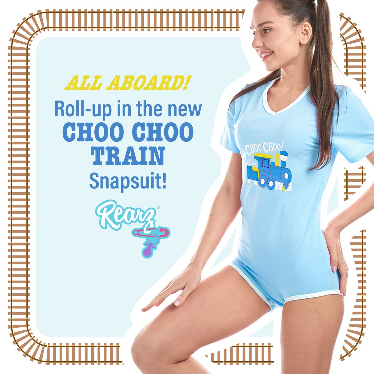 Rearz Inc - The Diaper Authority! on Twitter: "All Aboard! Roll-up in the new Choo Cho Train ...