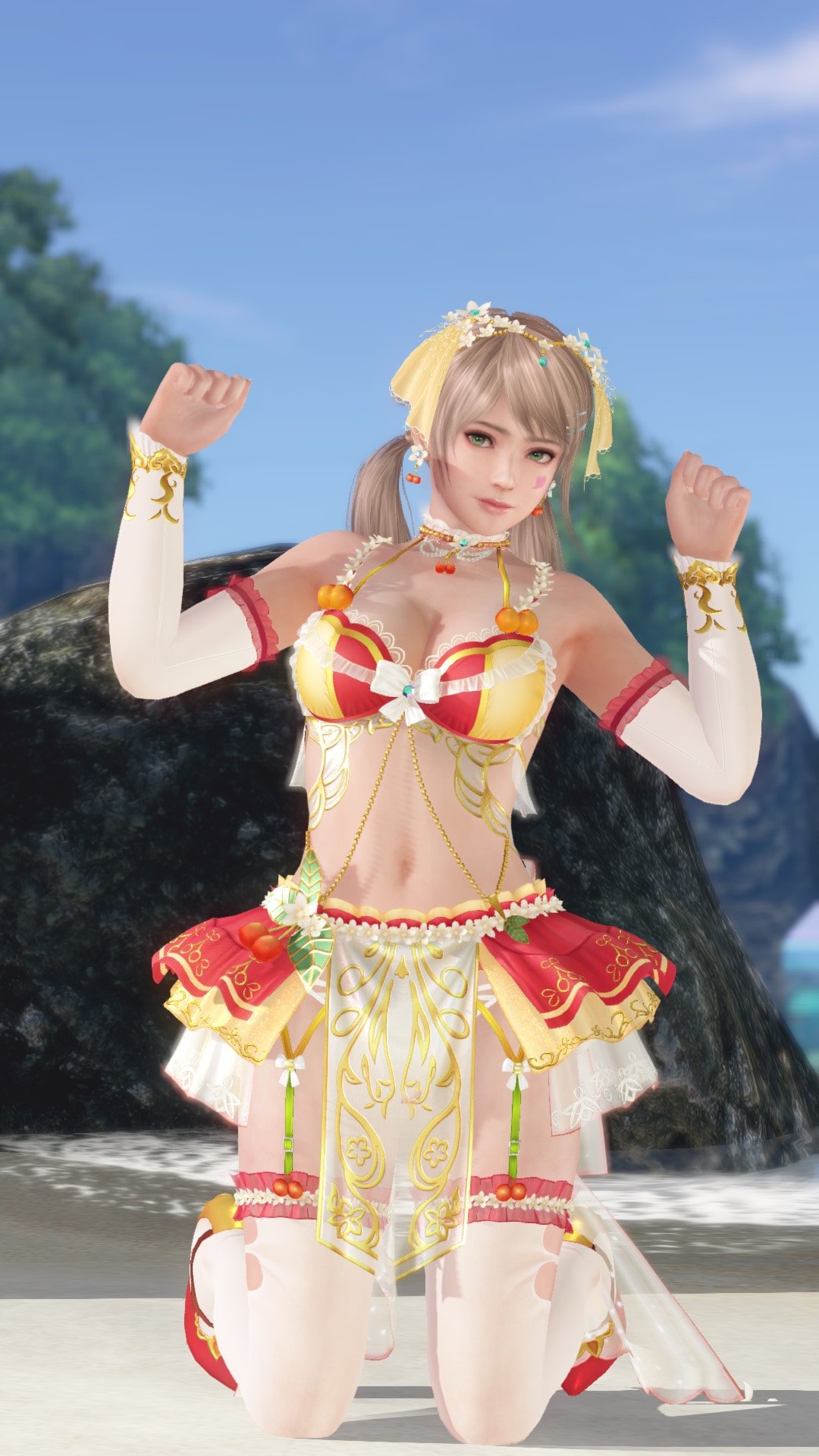 NAT on Twitter: "誕生日ガチャでエイミーちゃんのドルチェはGETしていたのでS版は順調。D版はトレンド100連以上回したけどGET出来ず最悪です。 女神とバカンス満喫中 ...