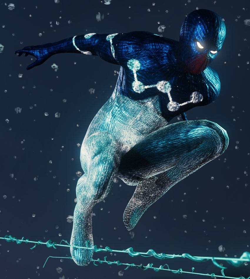 Cosmic Spider Man Wallpaper