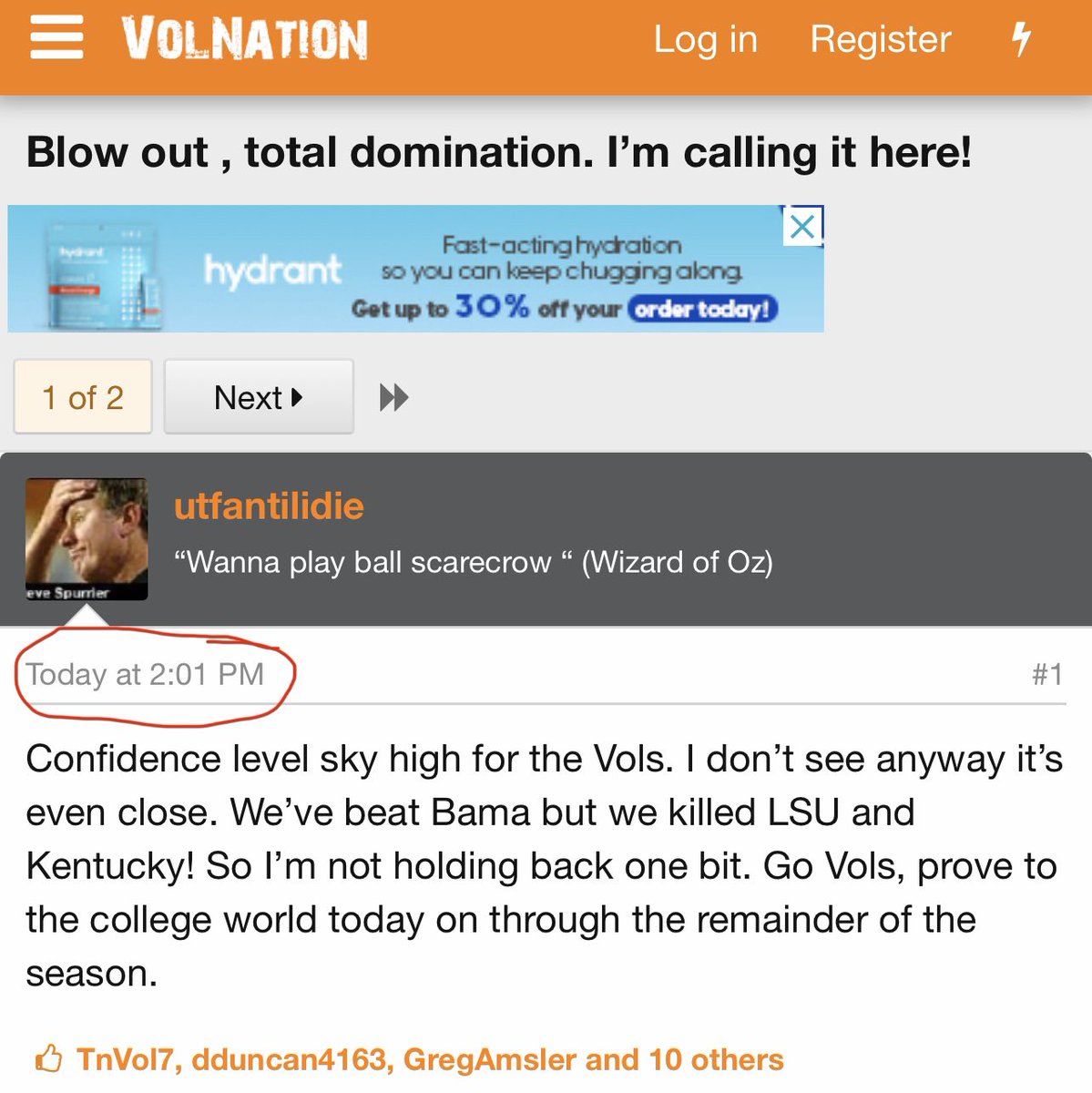 Message Board Geniuses on Twitter: "Oof."