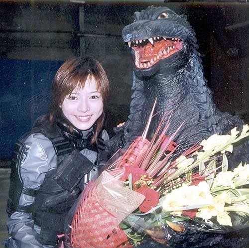 Godzilla Perfect Shots on Twitter: "Yumiko Shaku(Akane Yashiro) and ...