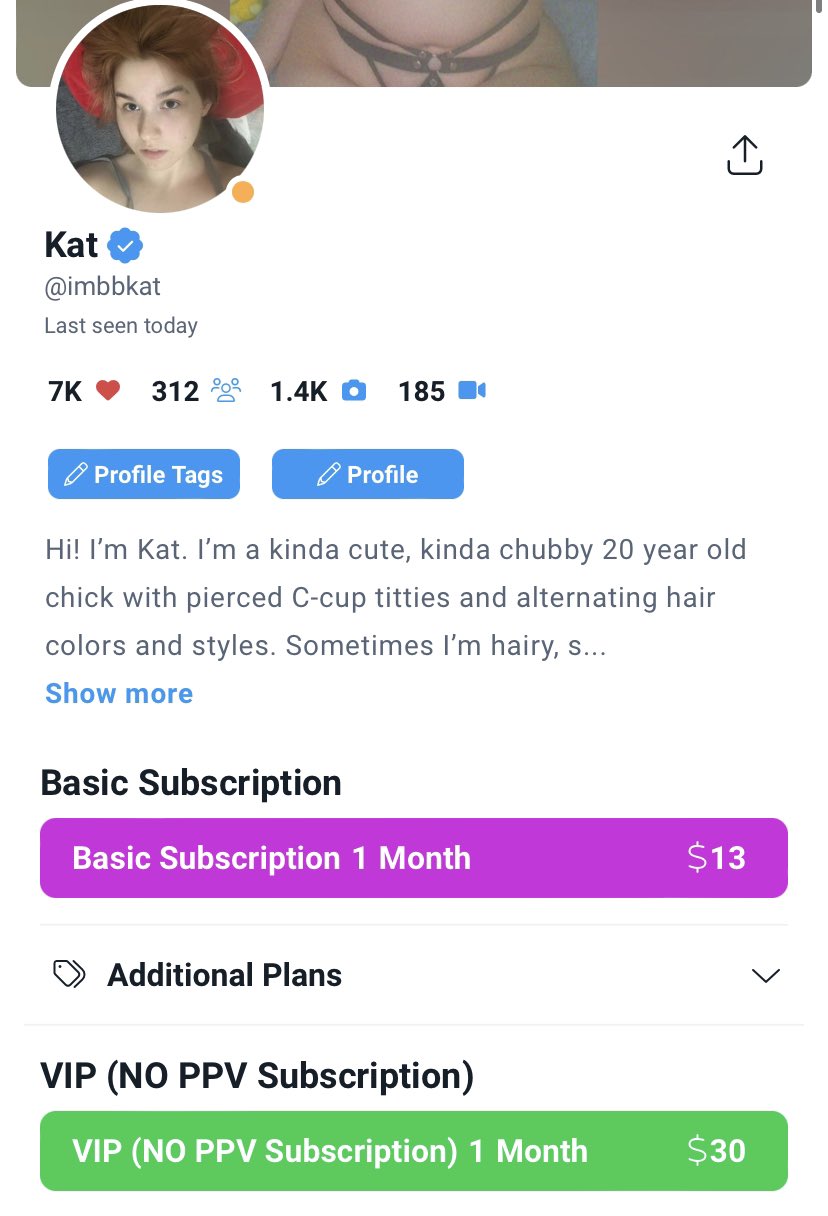 Hairy Kat on Twitter: "Check out my Fansly account ;) https://t.co ...