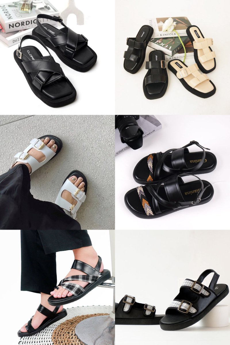 Z On Twitter Rt Eoibi Rekomendasi Sandal Platform Sandal Tali 1