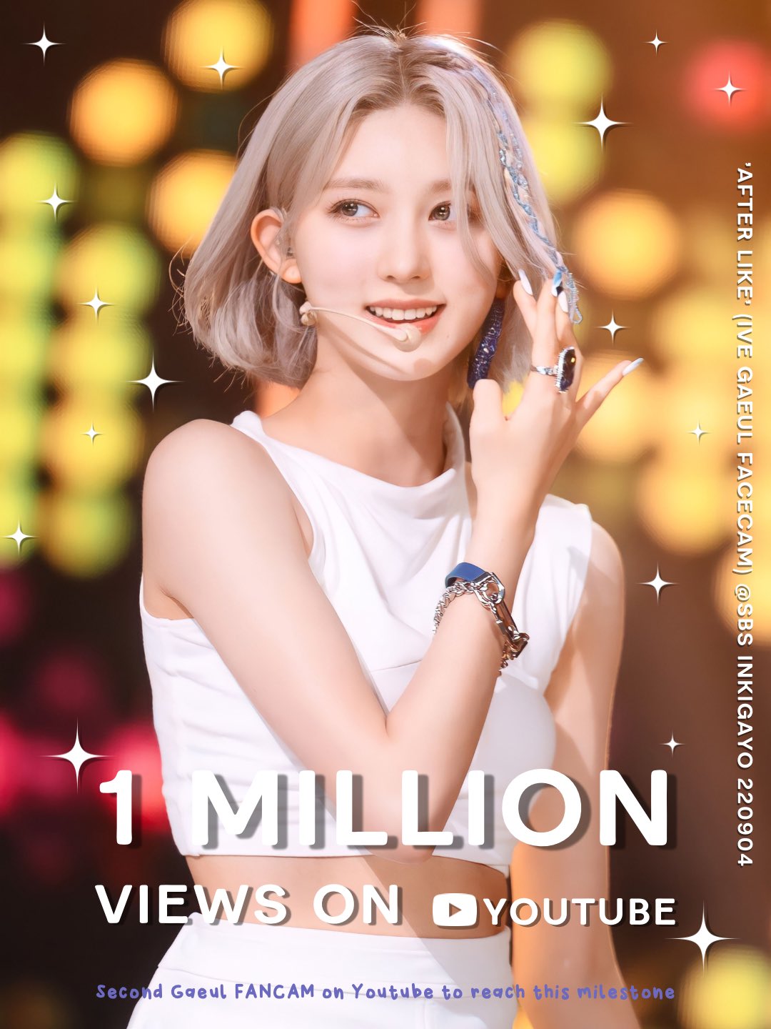 GAEUL DATA on Twitter: "[🎥] 220904 Gaeul's ‘After LIKE’ FaceCam for SBS Inkigayo has surpassed ...