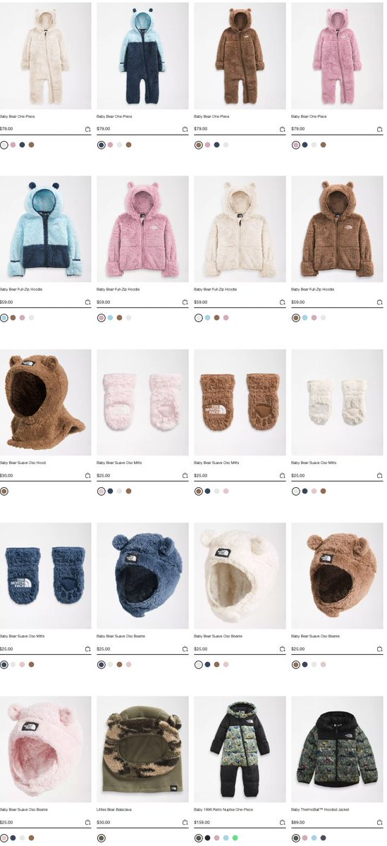 SNKR_TWITR on Twitter: "Infant The North Face Baby Bear Apparel Collection DSG https://bit.ly ...