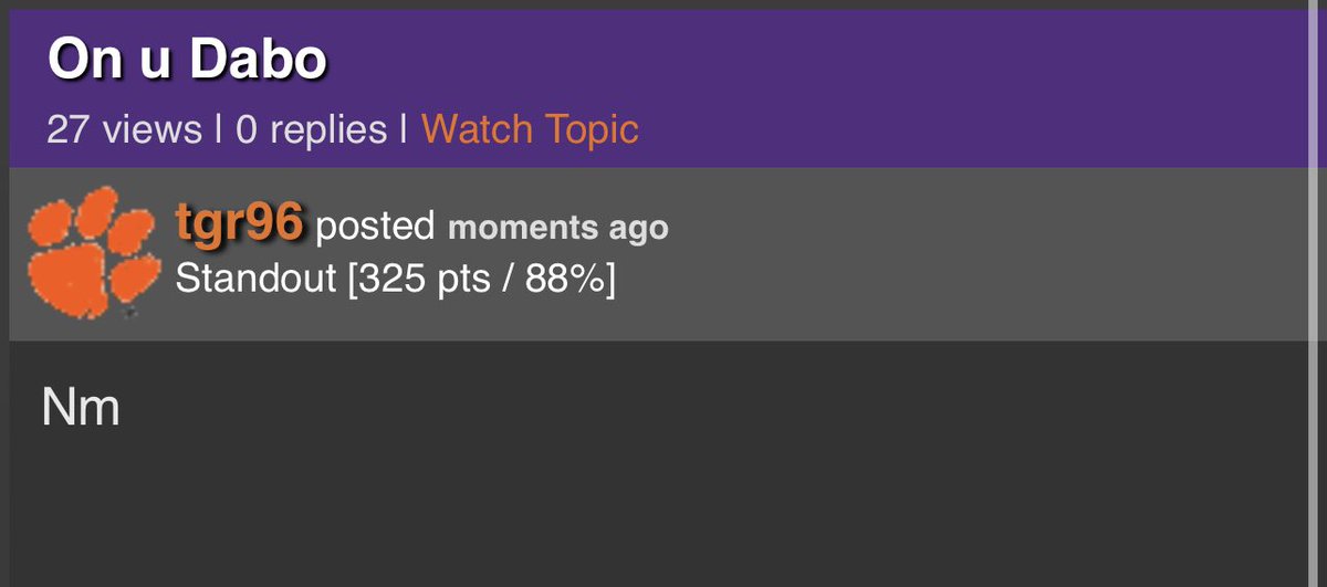 Message Board Geniuses on Twitter: "Dabo is done! #MeltdownAlert #Clemson"