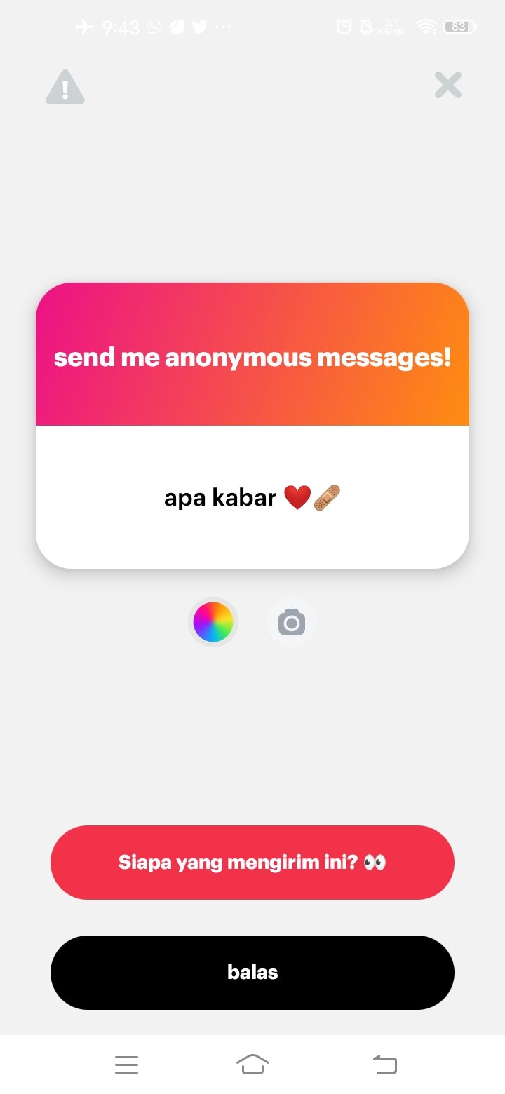 π on Twitter: "@vaeneom @convomf Klo ini bot bukan? Mau gr klo itu dari crush tapi takut salah😭 ...