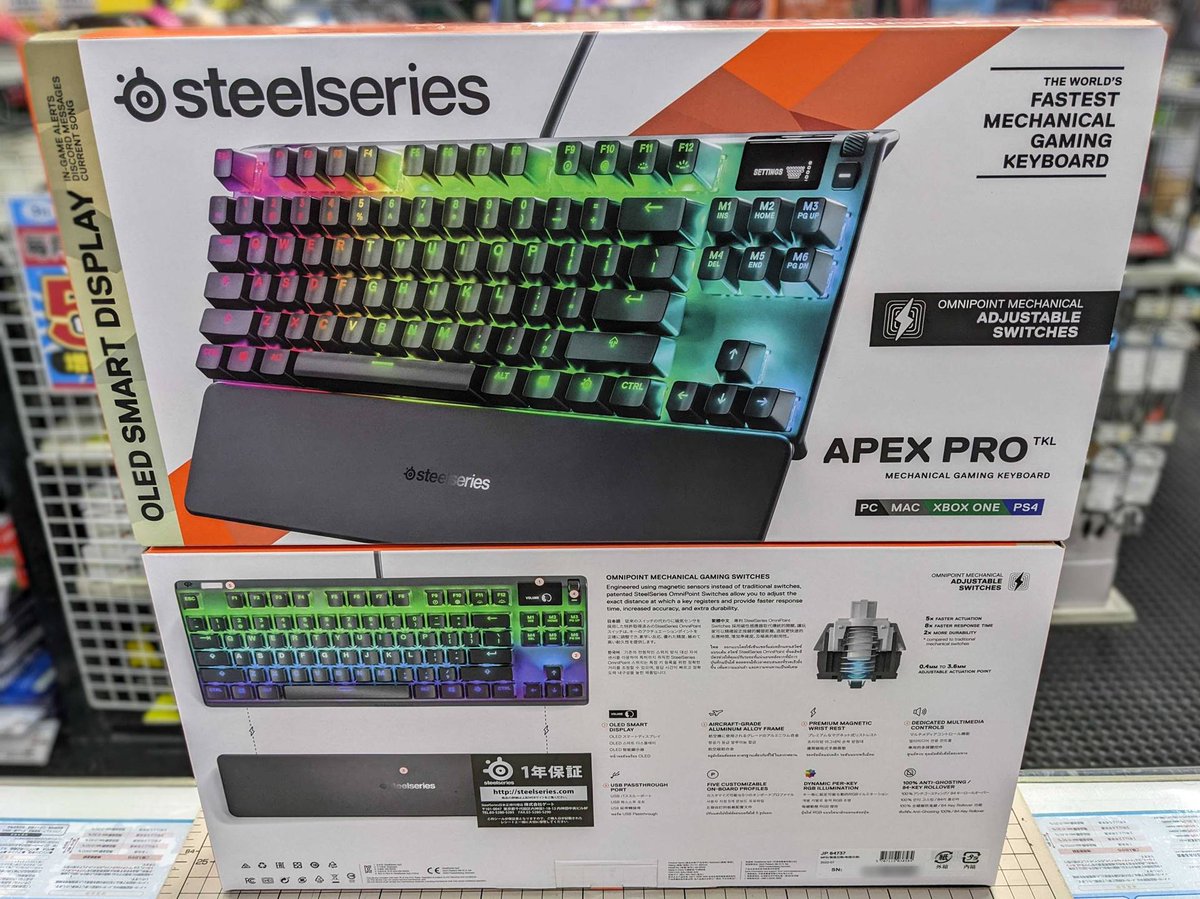 Tsukumo Ex (ツクモex ) On Twitter 【2f】 旧モデルとなる『apex Pro Tkl』も在庫ございます! 搭載
