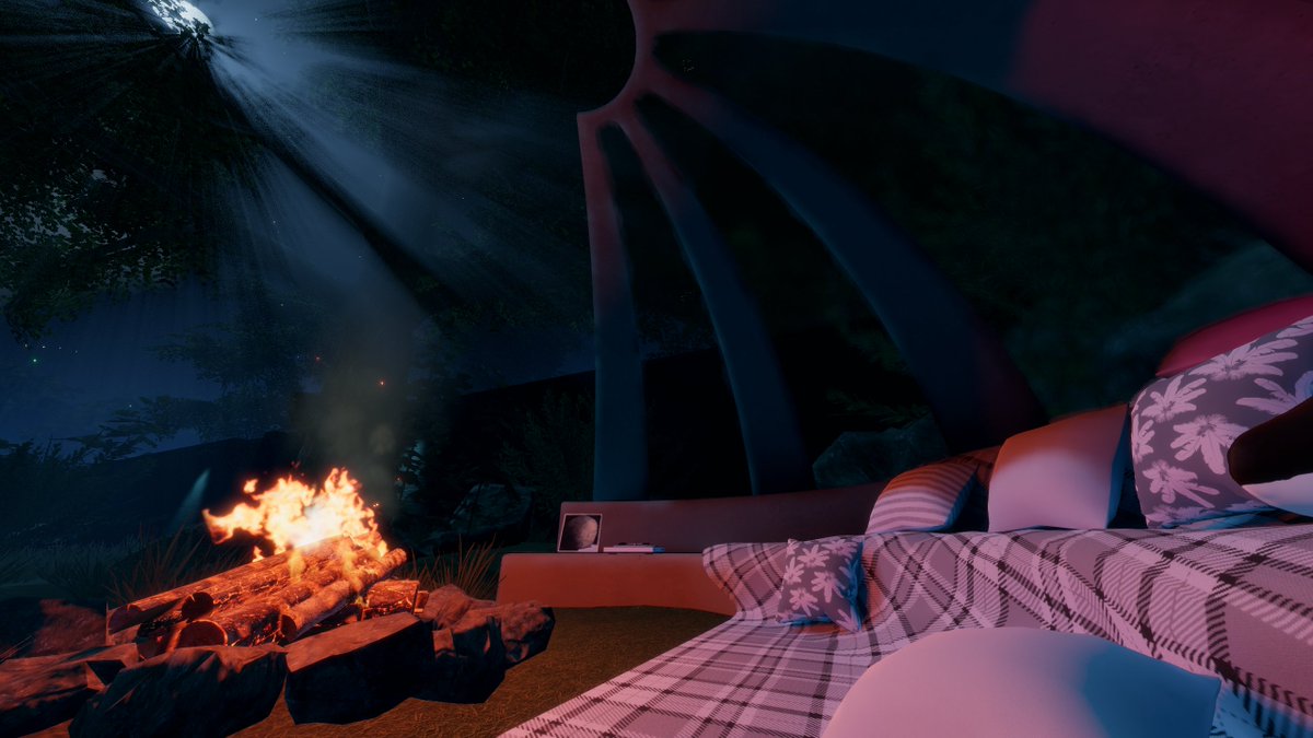 VRChat_world紹介Bot on Twitter: "RT @Gagak_06: Warm․ Obscured By Sumeru 98.6 MB, PC Only 部屋の外は結構広い ...