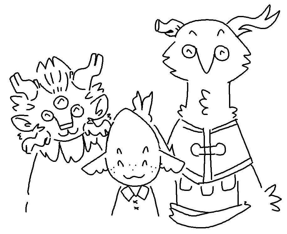 「OUTER WILDS SPOILERS silly drawings i m」|FANG 🦕🍲 @ ART / COMM HIATUSの漫画