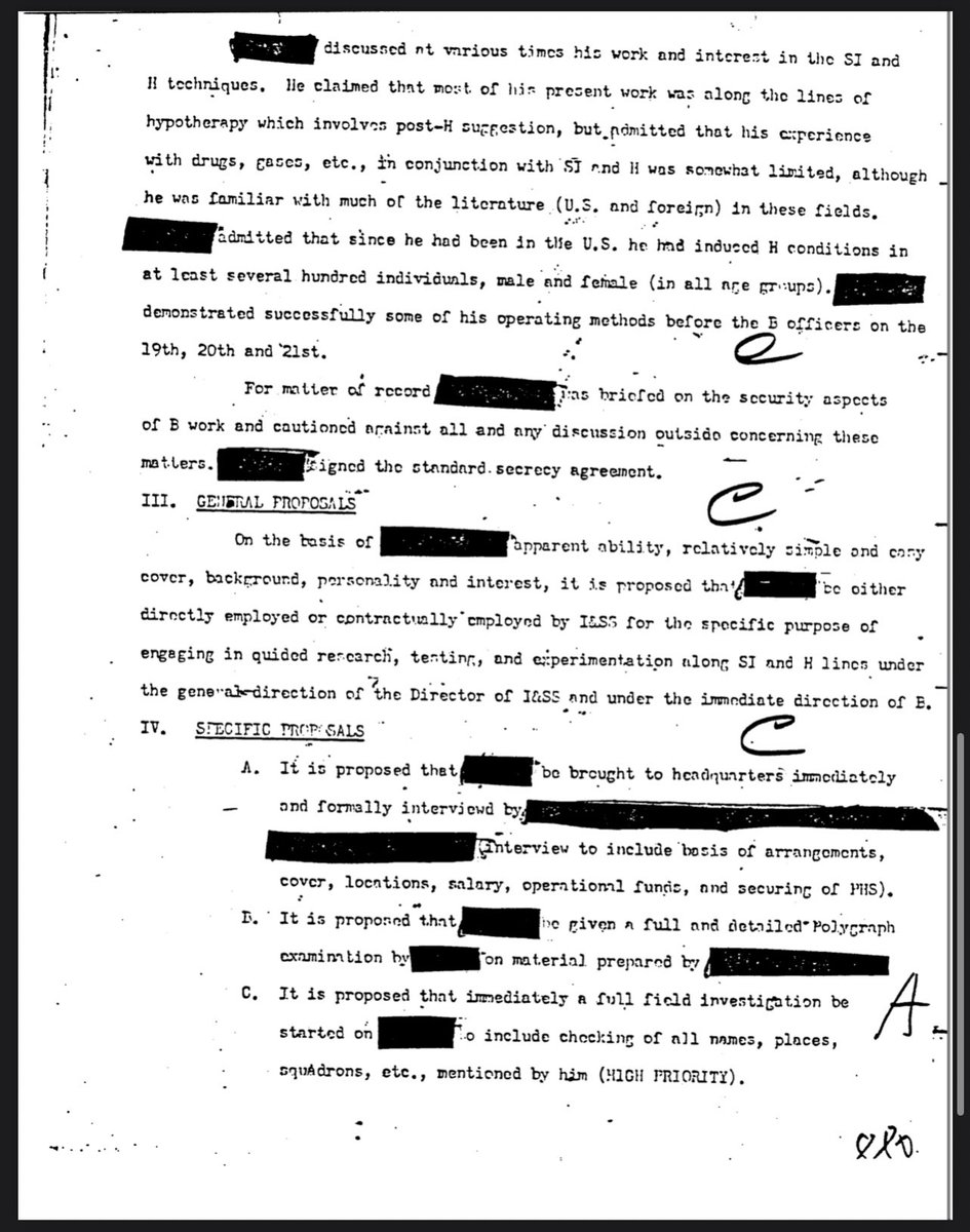 This formerly classified document from 1952 pertains to the CIA’s ...