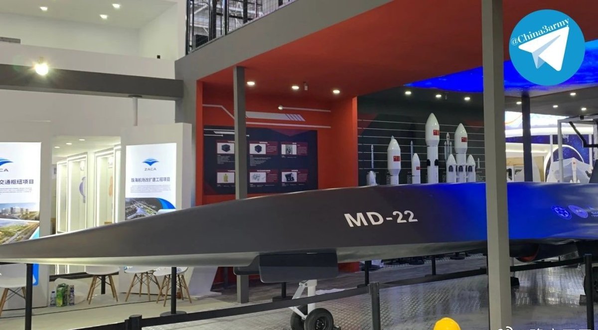 彩云香江 on Twitter: "China's reusable wide-range high-speed aircraft MD-22, 7 times the speed of ...