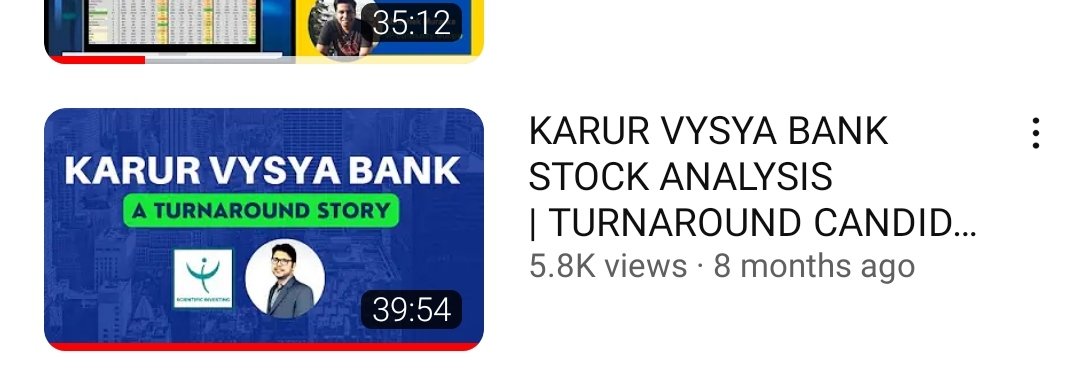 These 5-6 videos on banks and financials done on my YouTube channel in ...