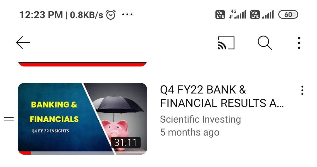 These 5-6 videos on banks and financials done on my YouTube channel in ...