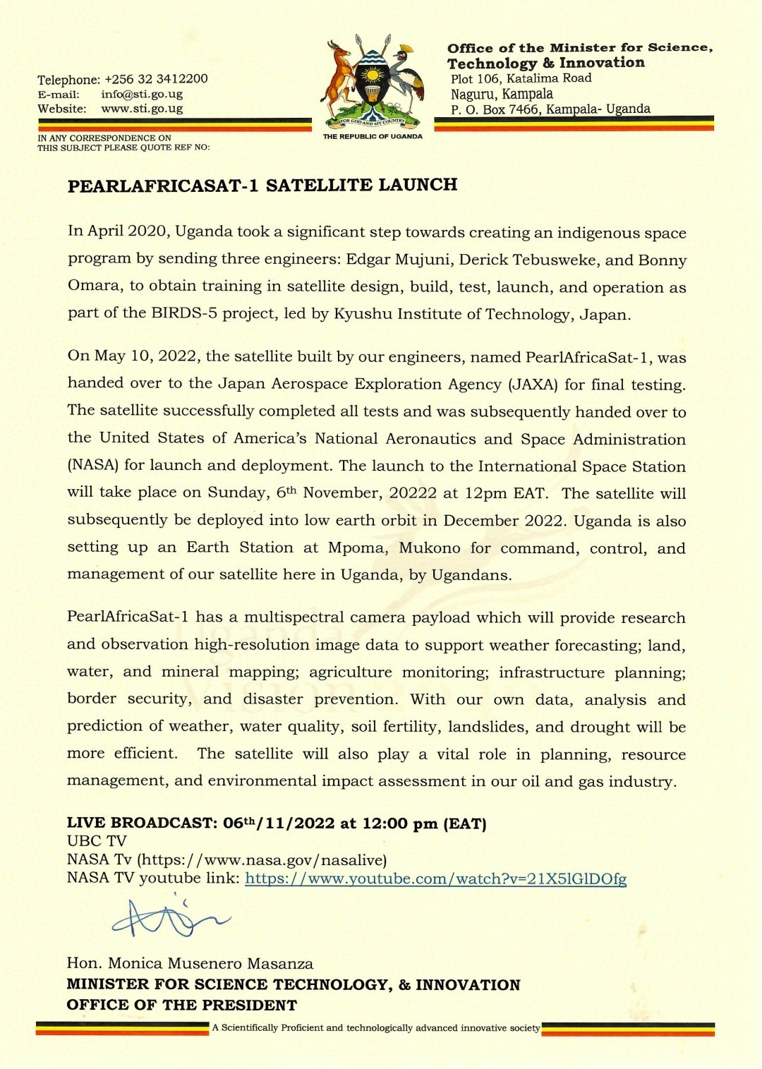 Uganda Space Program