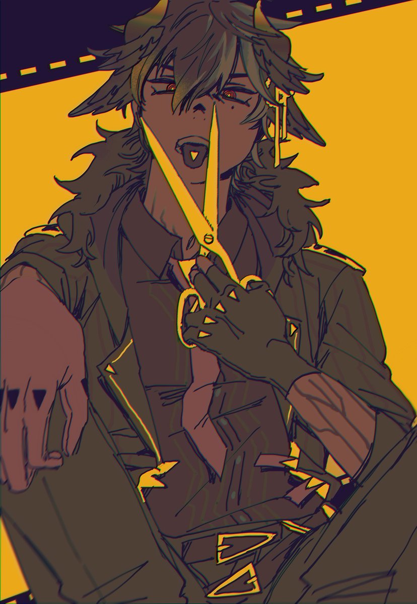 「shnip shnip #oc 」|uni hellのイラスト