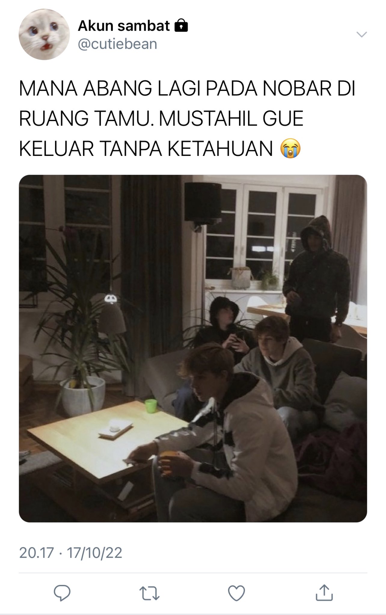 Tante| The Hobbit 🧞‍♂️ on Twitter: "136. Jangan keluar https://t.co/VKNcxCRqZi" / Twitter