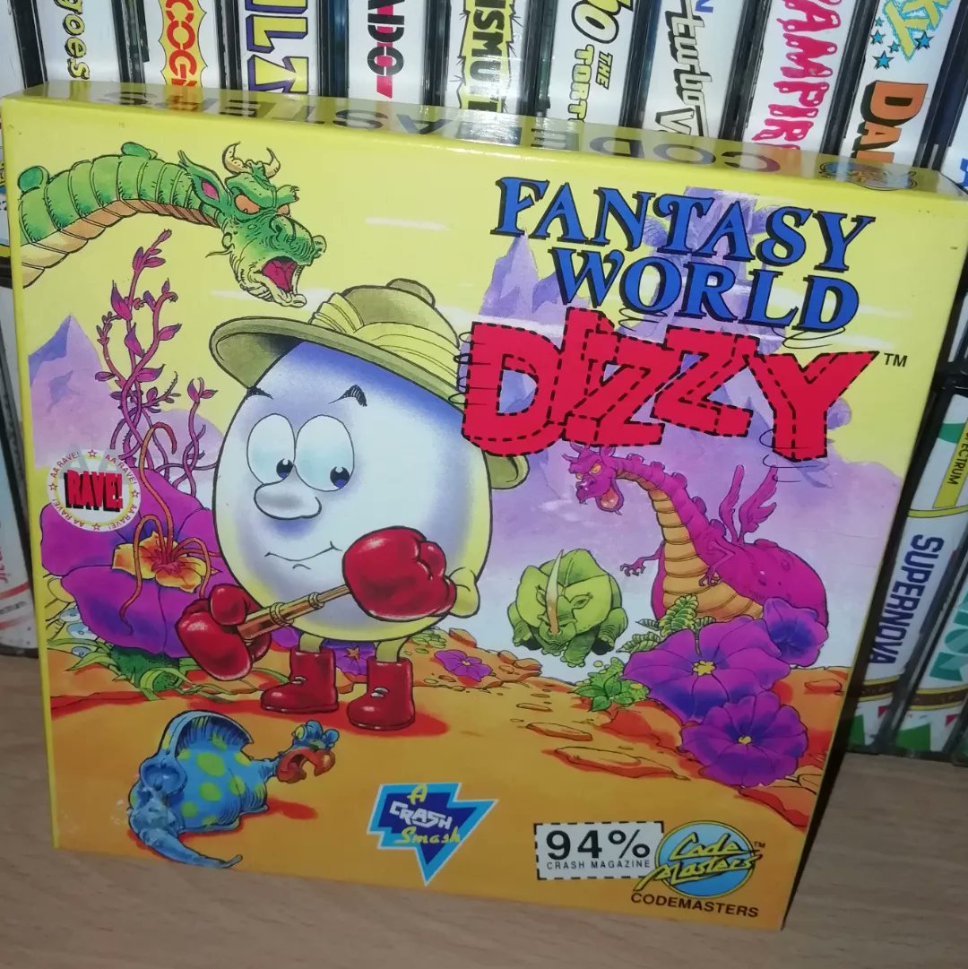 Retro Game Geeks on Twitter: "FANTASY WORLD DIZZY: DEVELOPER: THE OLIVER TWINS PUBLISHER ...