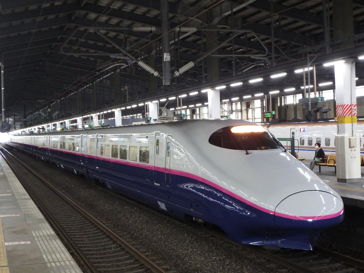 にいてつ on Twitter: "E2系J57編成上越新幹線とき326号東京行き上越新幹線新潟"