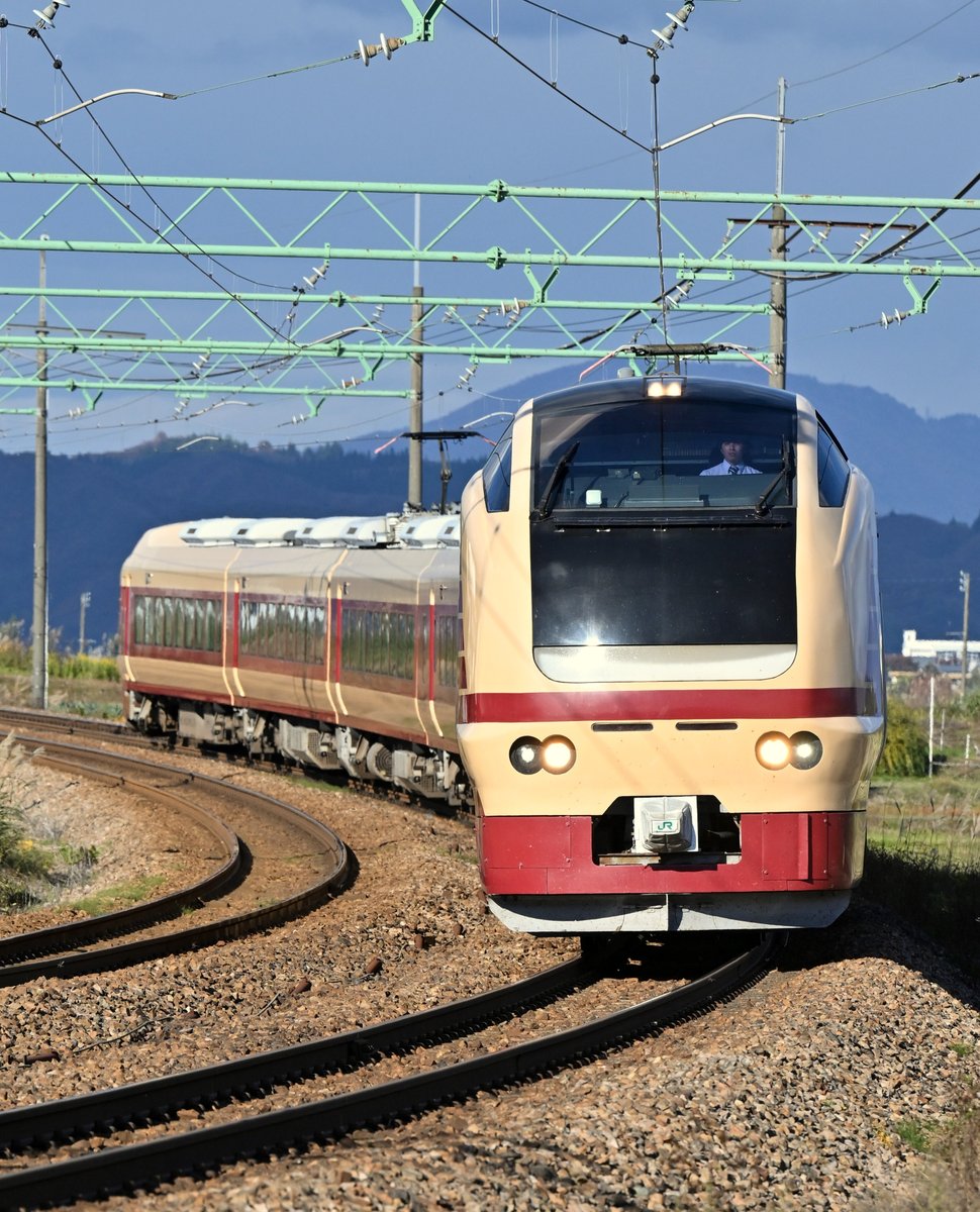コトワイプ(cotomi） on Twitter: "特急ときリバイバル運転 E653系勝田車カツK70編成 ふらふらの夜勤明けでなんとか撮れもしたｶｯｹｰ！ 11月6日 浦佐-五日町"