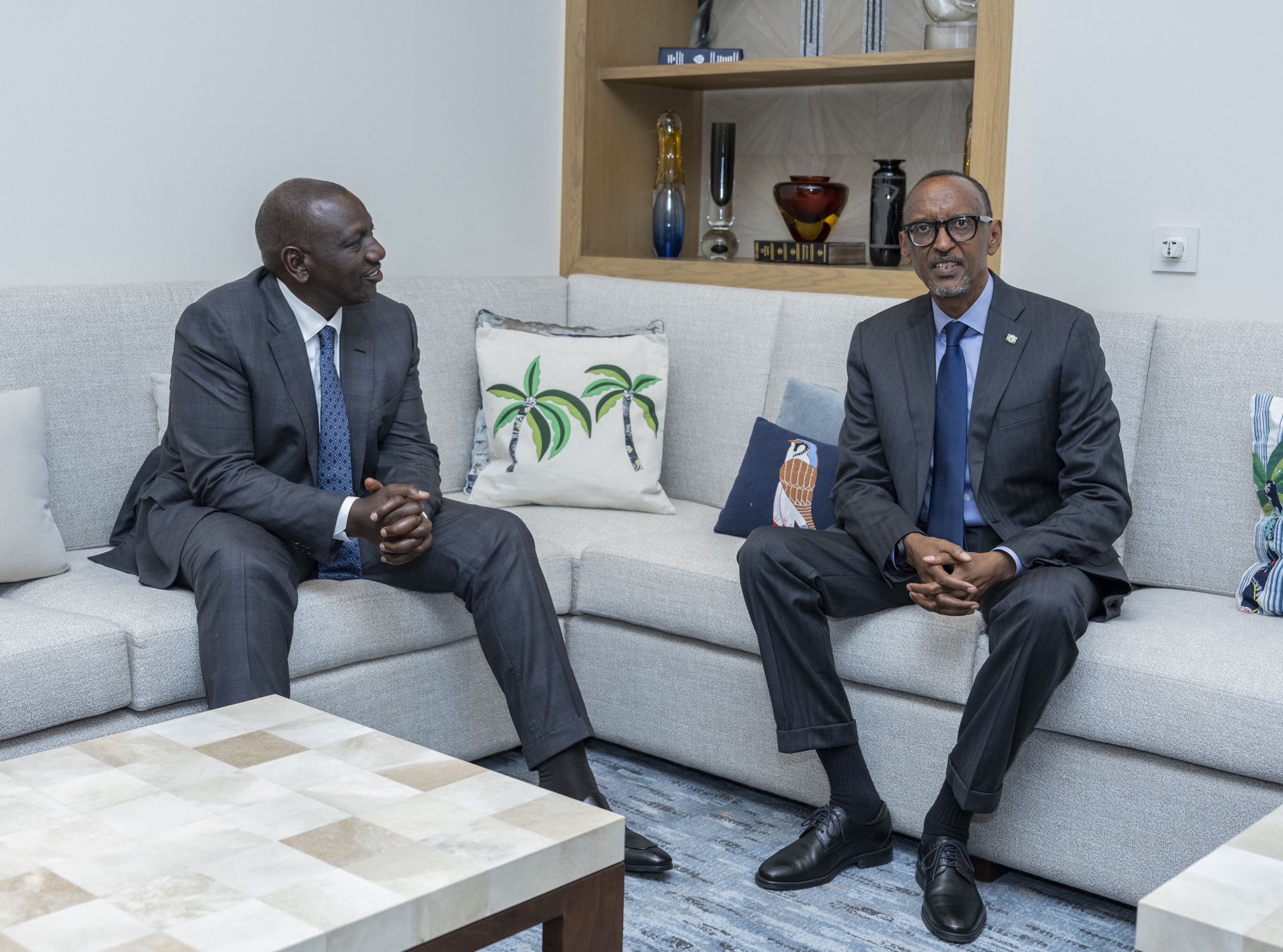 Presidency | Rwanda on Twitter: "This evening in Sharm El-Sheikh, President Kagame held talks ...