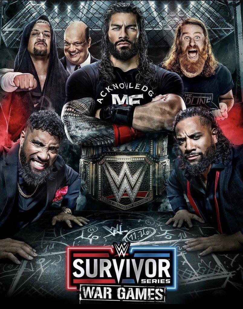 Survivor Series WarGames 2022: WWE Reveals Poster Featuring Roman Reigns Survivor Series WarGames 2022: WWE Reveals Poster Featuring Roman Reigns