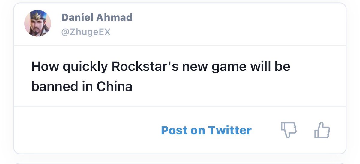 Daniel Ahmad on Twitter: "I’m not leaving Twitter but I am considering replacing my tweets with ...