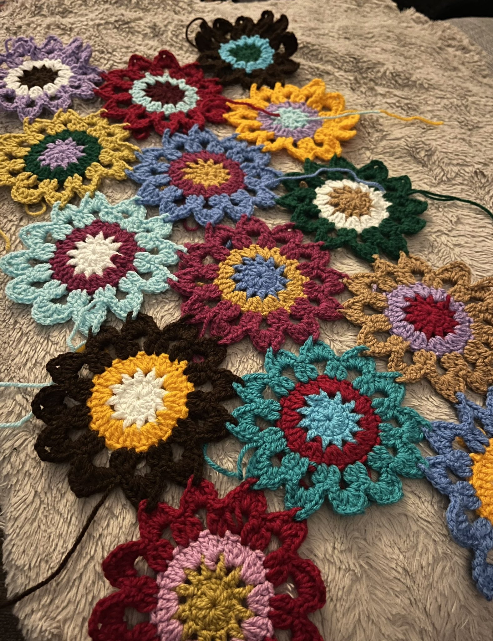 Japanese Flower Crochet Pattern