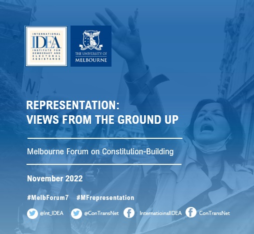 Constitution Transformation Network on Twitter: "MELBOURNE FORUM 2022 'Representation: Views ...
