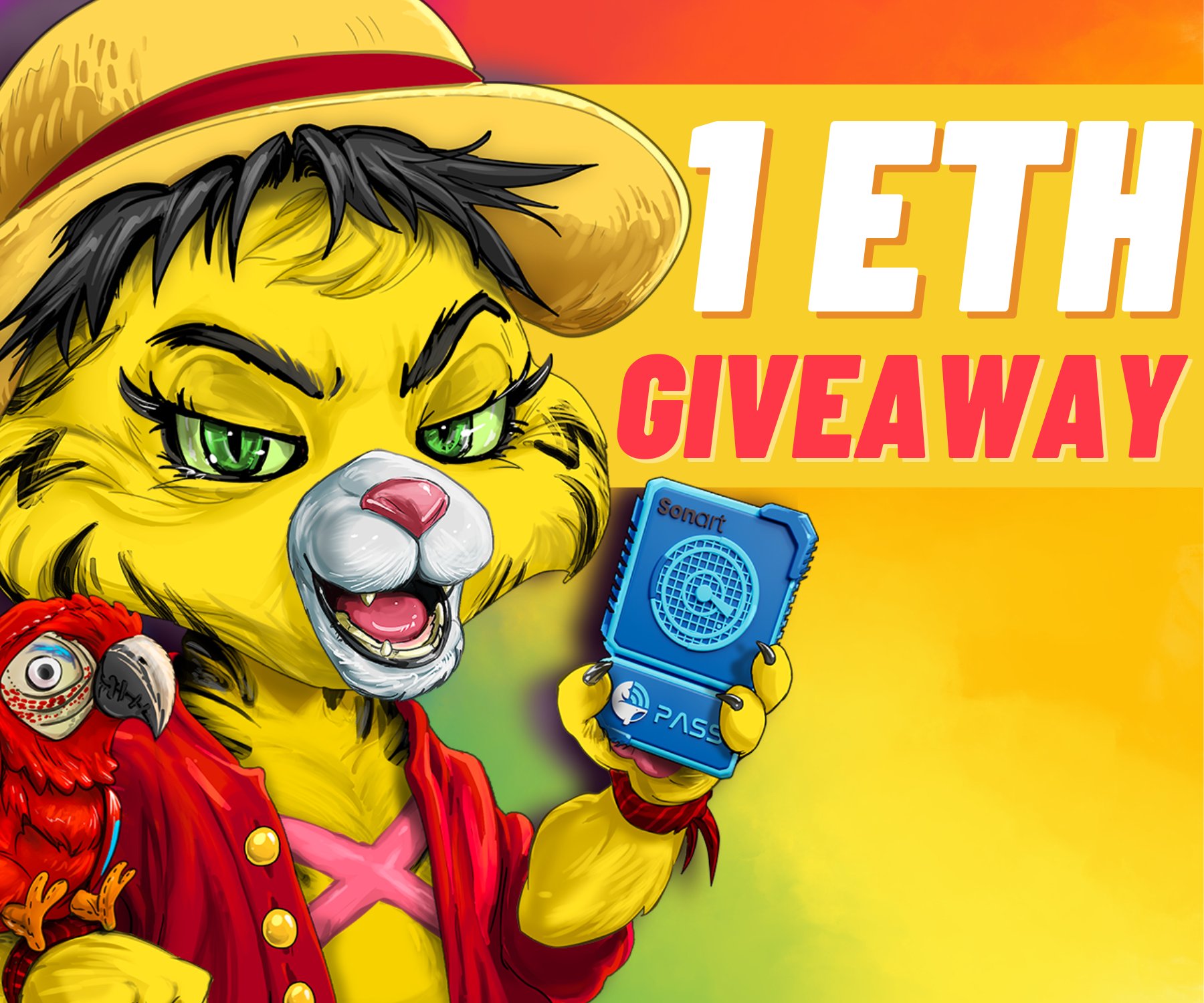 Sonart Tools｜Minting in November 🚨 on Twitter: "🎉1 Eth MEGA GIVEAWAY🎉 🥳 ...