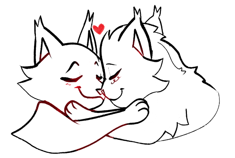 Cheetehz On Twitter I Will Draw Your Ocs Kissing Ych Can Edit