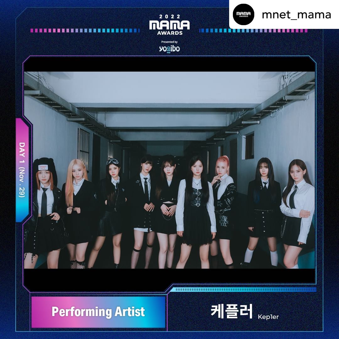 tvN on Twitter: "[#2022MAMAAWARDS] Performing Artist | #kep1er 🏆 2022 MAMA 1st Lineup Please ...