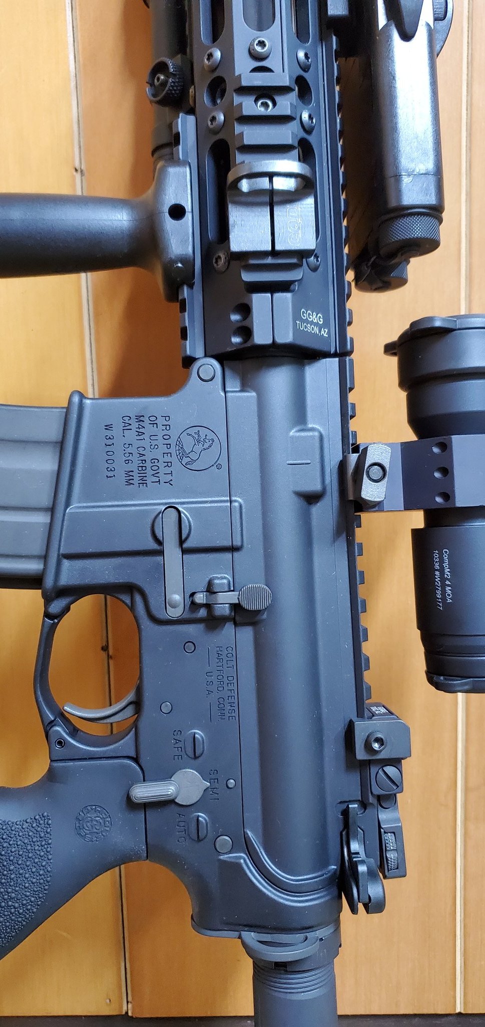 nishiyan@ハングリーイッヌ on Twitter: "数ヶ月前からぼちぼちパーツ集めやレシーバー加工等進めていたGHK M4 CQB-Rですが、大体揃ったので仮組みしてみました。本体 ...