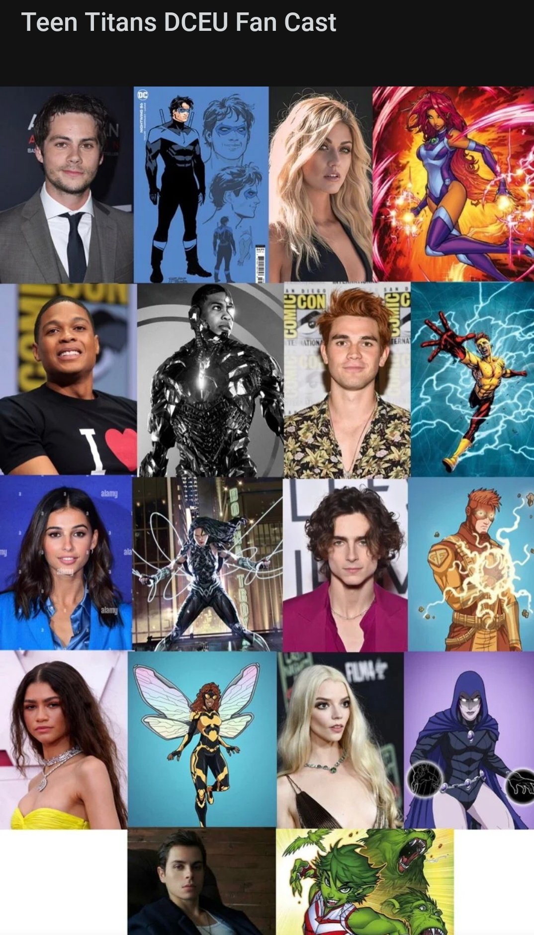 Teen Titans Cast
