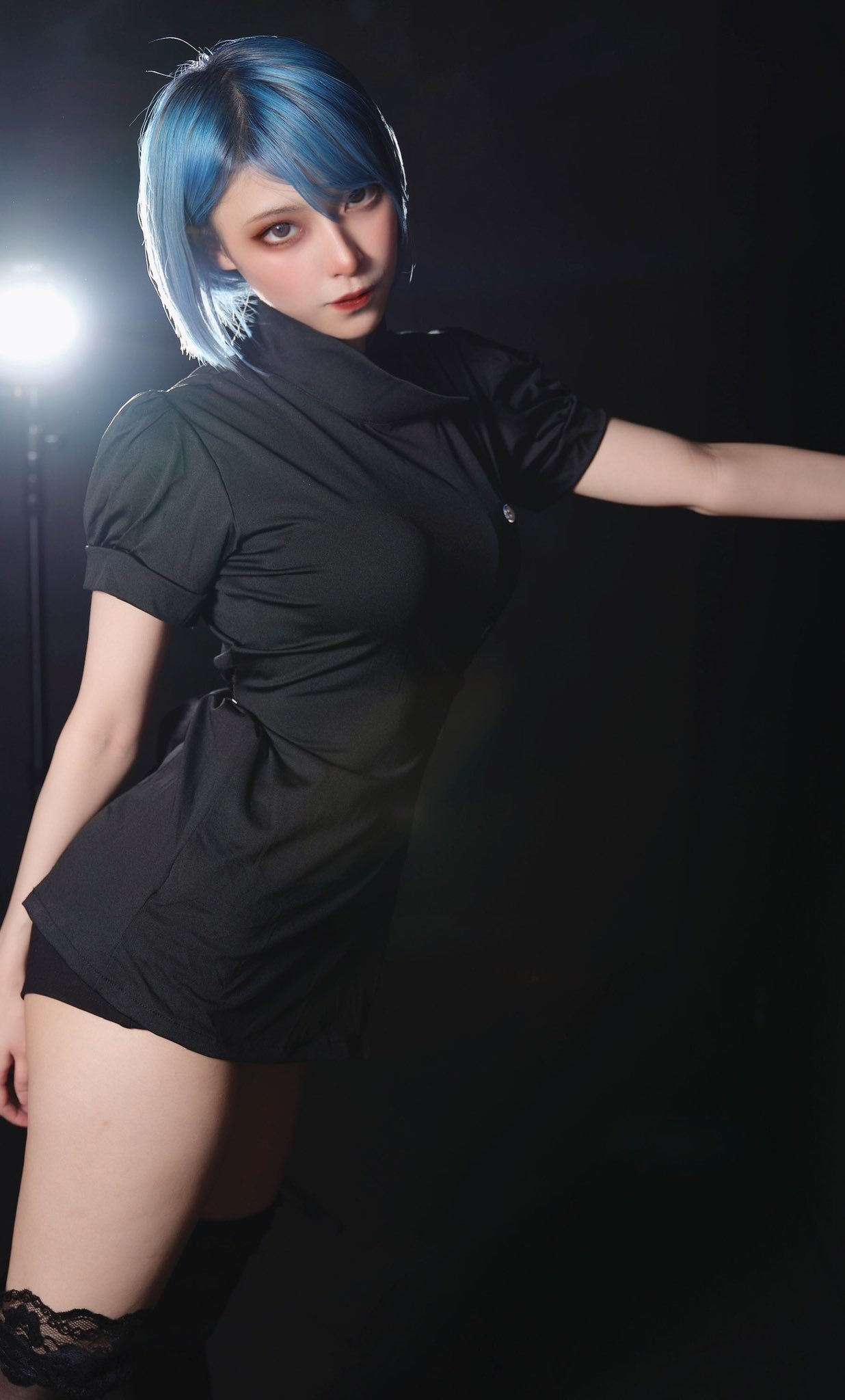 👀ゆゆんて👀 on Twitter: "青髪のゆゆんてさん https://t.co/p9BhRuOaU0" / Twitter