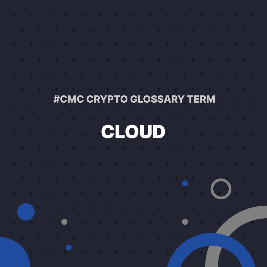 CoinMarketCap on Twitter: "#CMCGlossary: Cloud ☁️ Cloud servers are typically located throughout ...