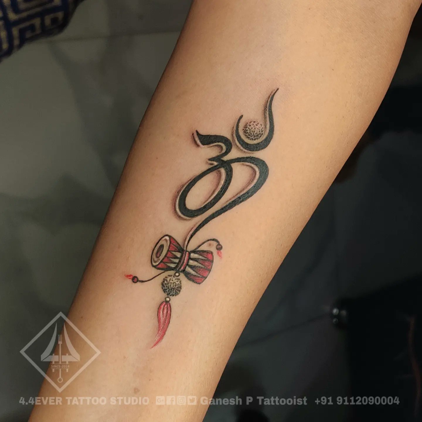 Om Tattoo Designs For Girls