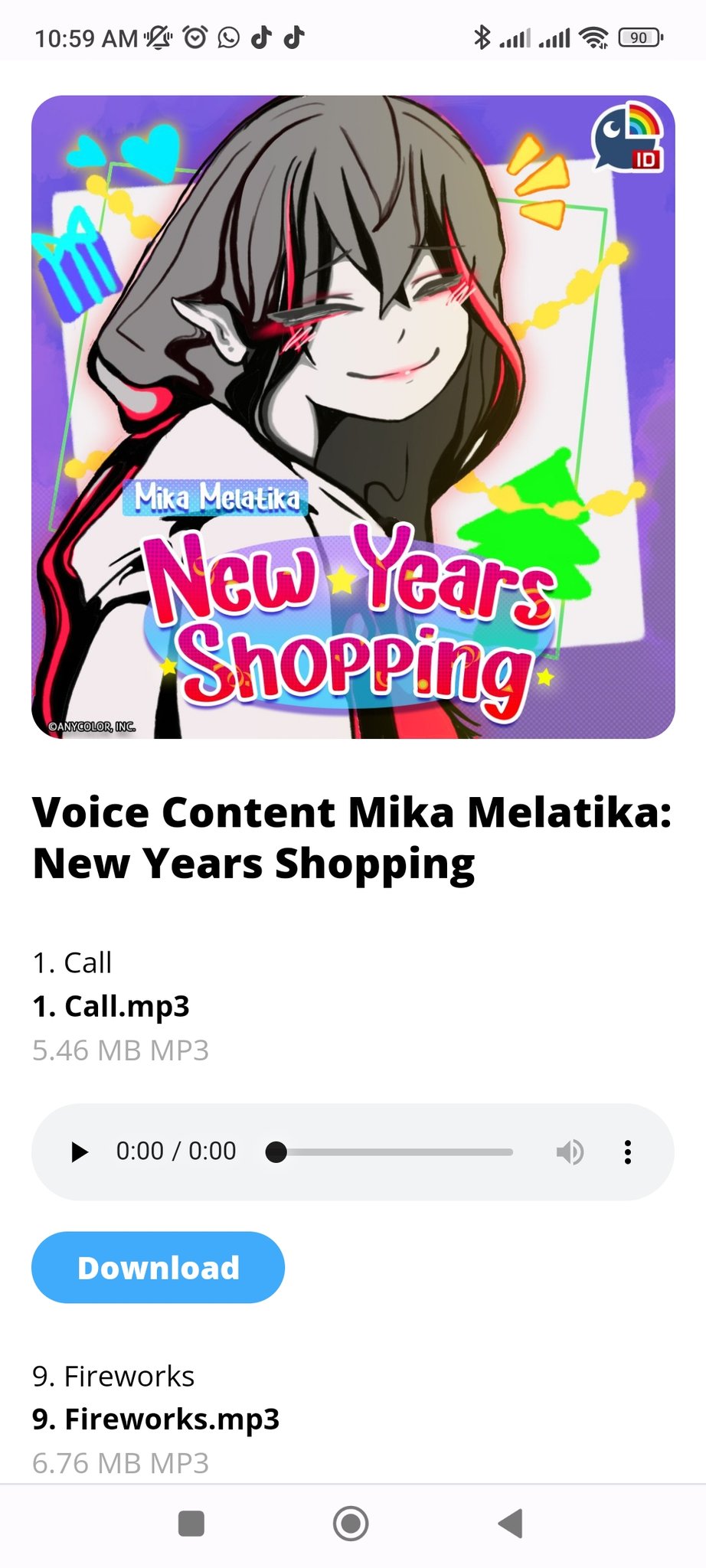 nat (comms📌) on Twitter: "buying my first mika voice pack as a birthday gift for myself 🫡🤯💜 ...