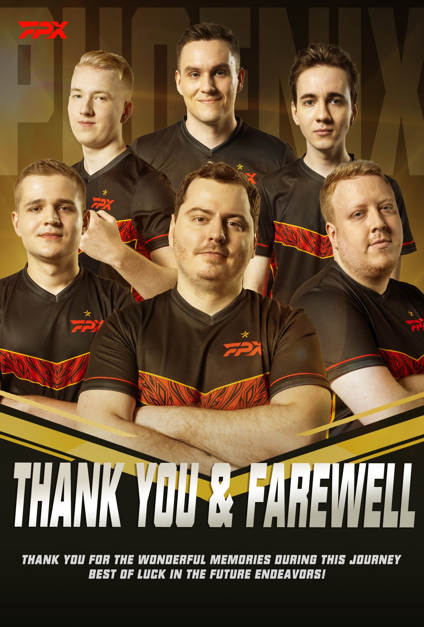 FPX on Twitter: "After years of thrilling and splendid adventure, today we bid farewell to our ...