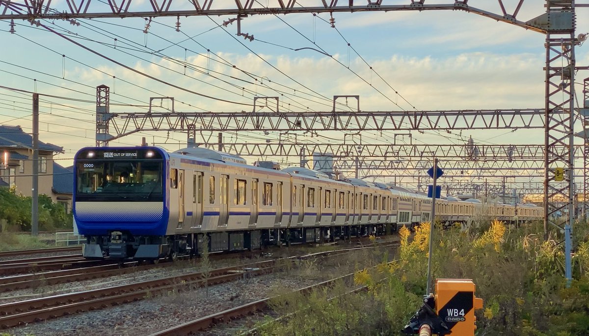 わっしー写真部 on Twitter: "E235系1000番台(F21編成)が、J-TREC新津事業所を出場しました。 いつも通り、新津ー羽生田間で試運転を行い、新津→新潟車両センター間で ...