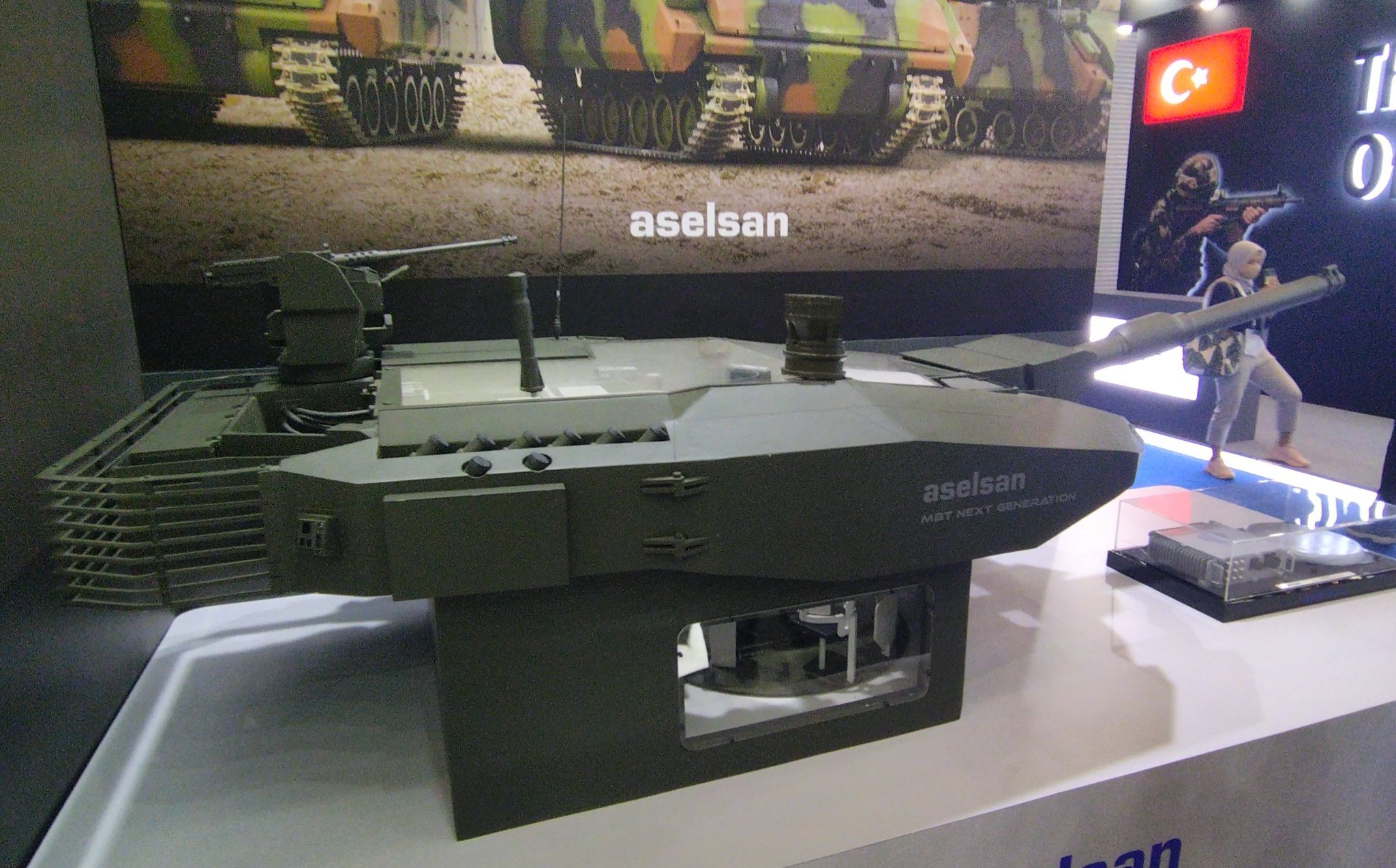 Andy on Twitter: "Turret Model of a Leopard 2A4 Upgrade Packages by Aselsan And ofc it resmebles ...