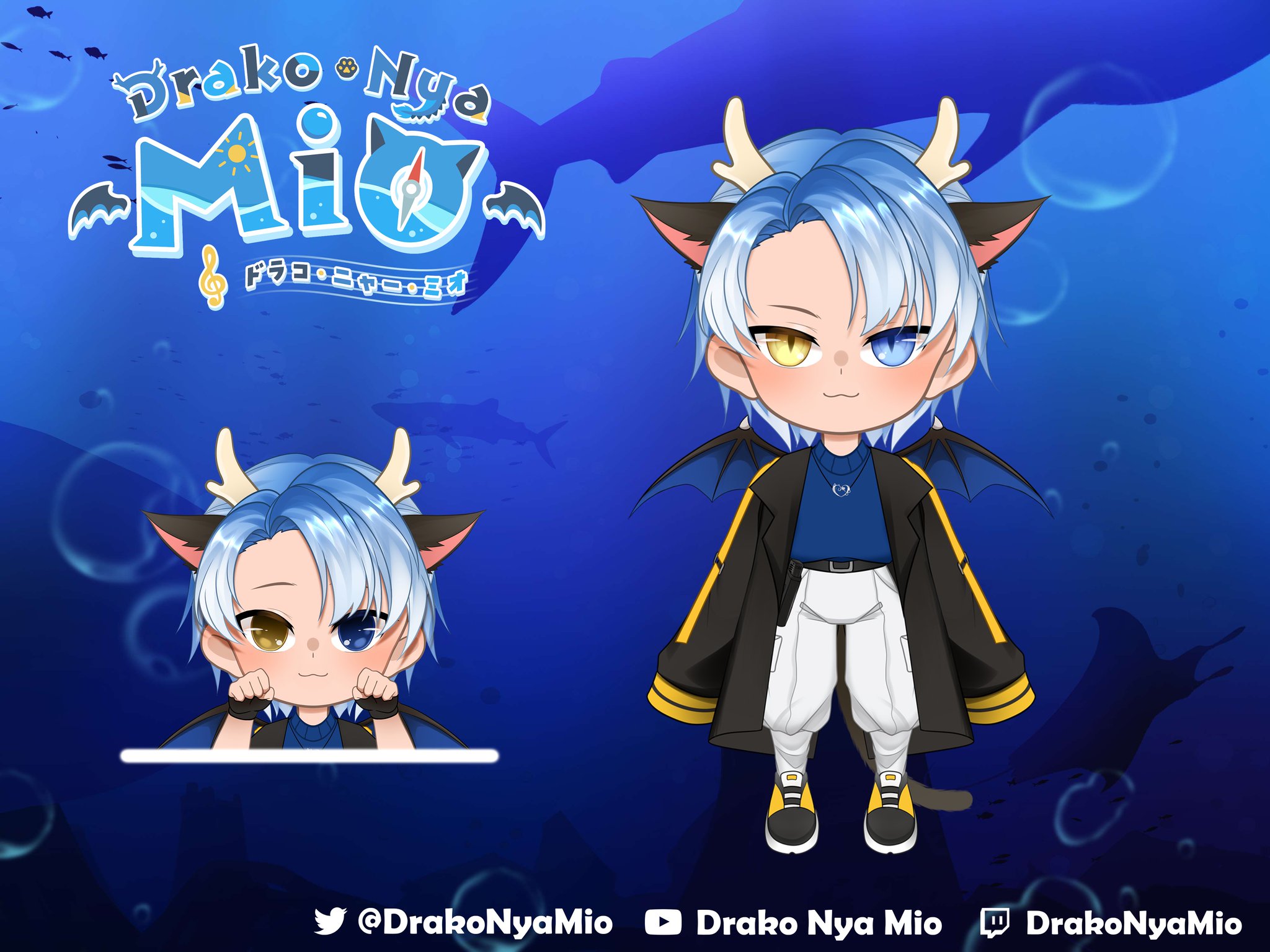 Drako Nya Mio 🌊🎼💙 | Vtuber @ Twitch Game+Sing on Twitter: "Finally we did it!!!!! We got all ...