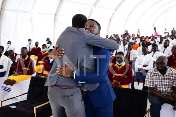 Daily Monitor on Twitter: "1/ Mr Bonny Omara (grey suit) and Edgar Mujuni (blue suit) who are ...